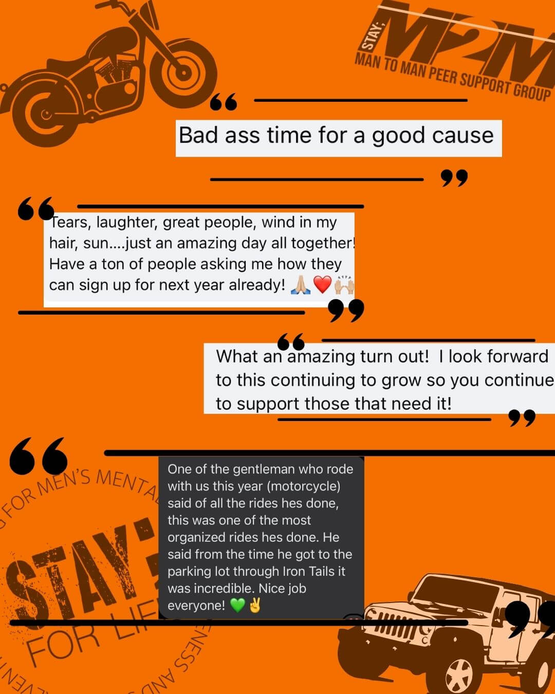 SAVE THE DATE: 4th Annual Motorcycle and Jeep Ride and Event - Stay ...